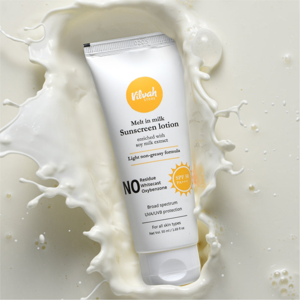 Sunscreen SPF 50 PA+++ Melt-In Milk