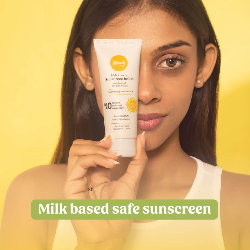 Sunscreen SPF 50 PA+++ Melt-In Milk