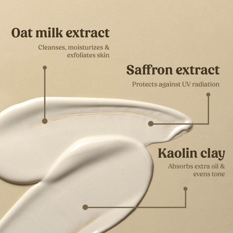 Milk Mud Face Mask for Combination, Glowing, Dry & Oily Skin | Vilvah