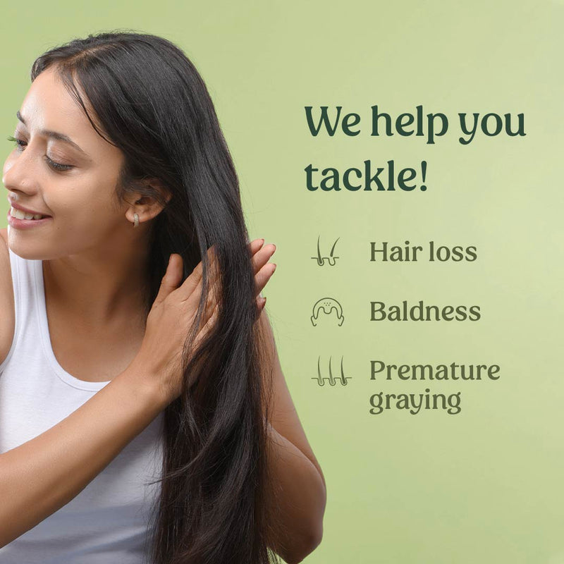 Hair Growth Oil For Women And Men Hair Regrowth Oil Vilvah