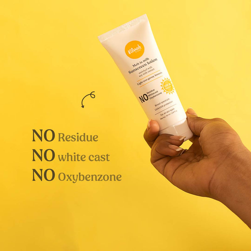Sunscreen SPF 50 PA+++ Melt-In Milk
