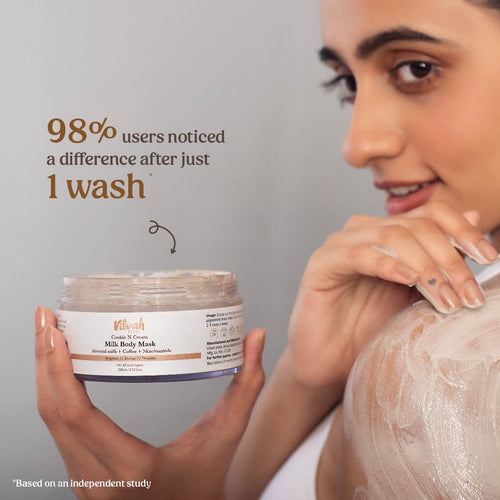 Buy Vilvah body mask online for smooth and glowing skin