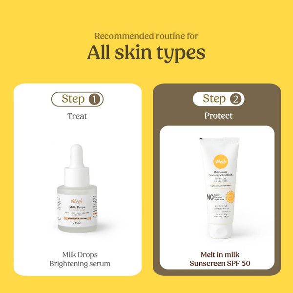 Best Natural Sunscreen SPF 50 for Dry, Oily & Combination Skin | Vilvah