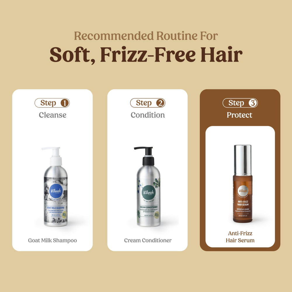 Buy Best Natural Anti Frizz Hair Serum For Men & Women