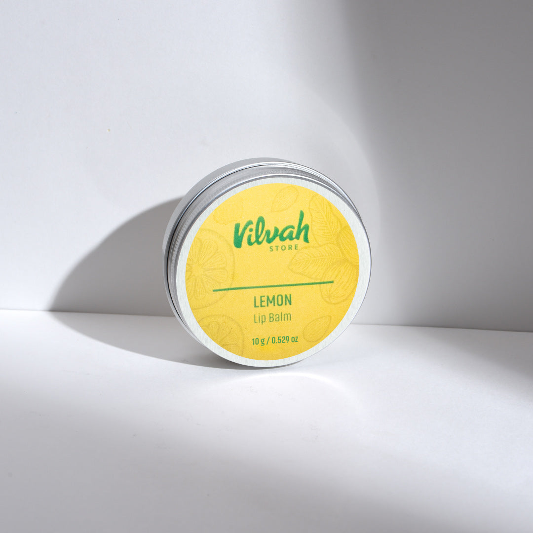 Lip balm | lemon lip balm | lip balm for dry and chapped lips