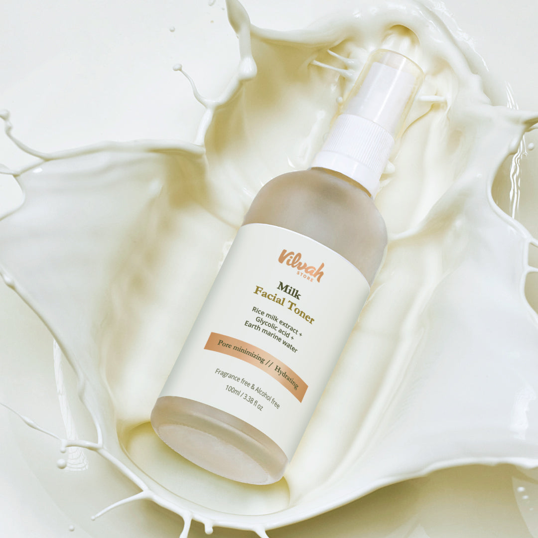 Best Milk Face Toner for Dry & Oily Skin - Vilvah