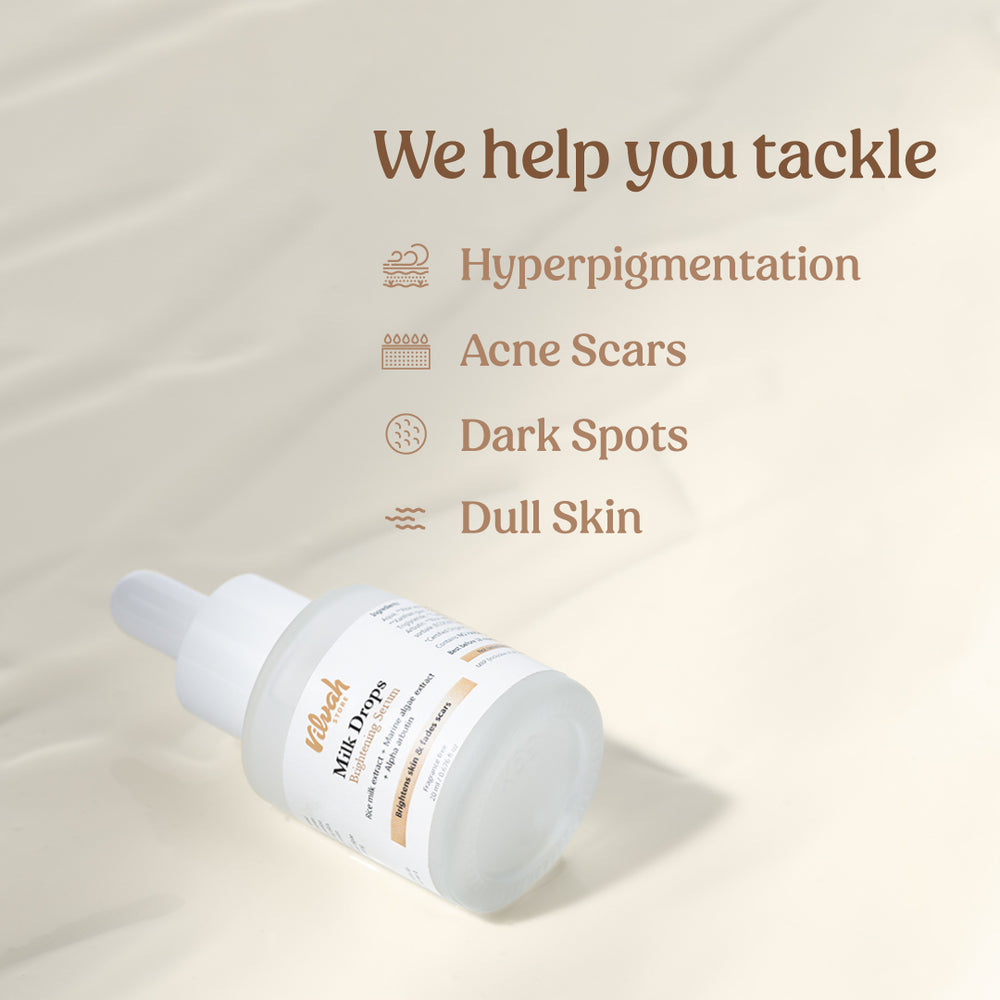 Buy Milk Drops Face Brightening Serum Online for Dull & Glowing Skin