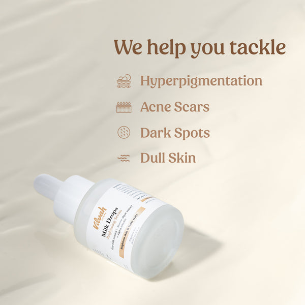 Buy Milk Drops Face Brightening Serum Online for Dull & Glowing Skin
