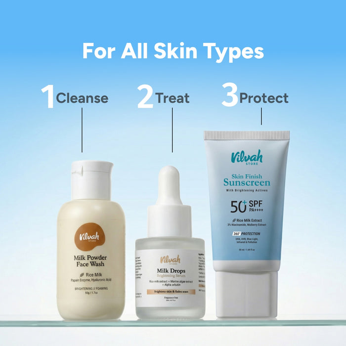 Skin Finish Sunscreen SPF 50+ PA++++ | No White Cast